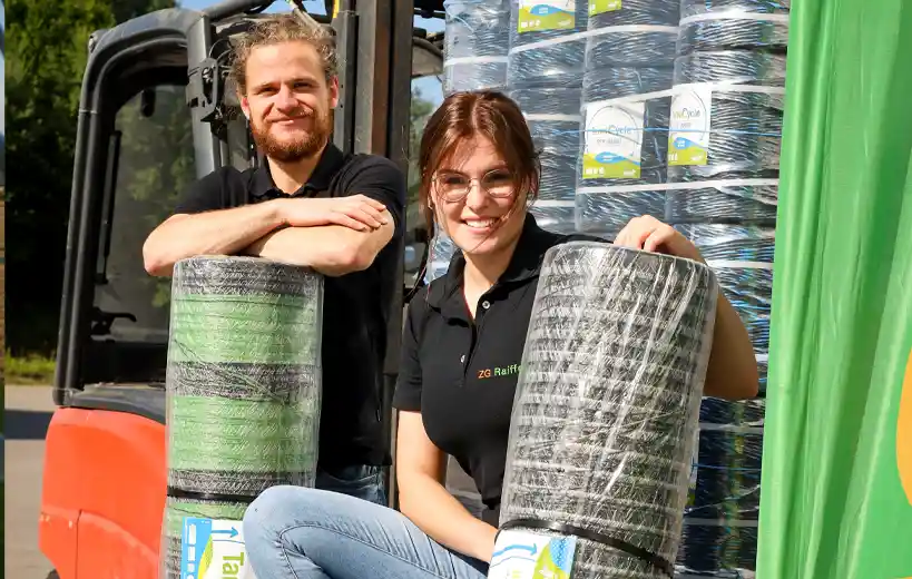 Bringing home the best in netwrap | Tama UK