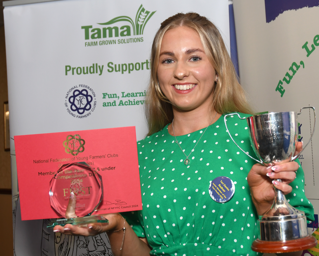 Junior Member of the Year praises YFC public speaking competitions with ...